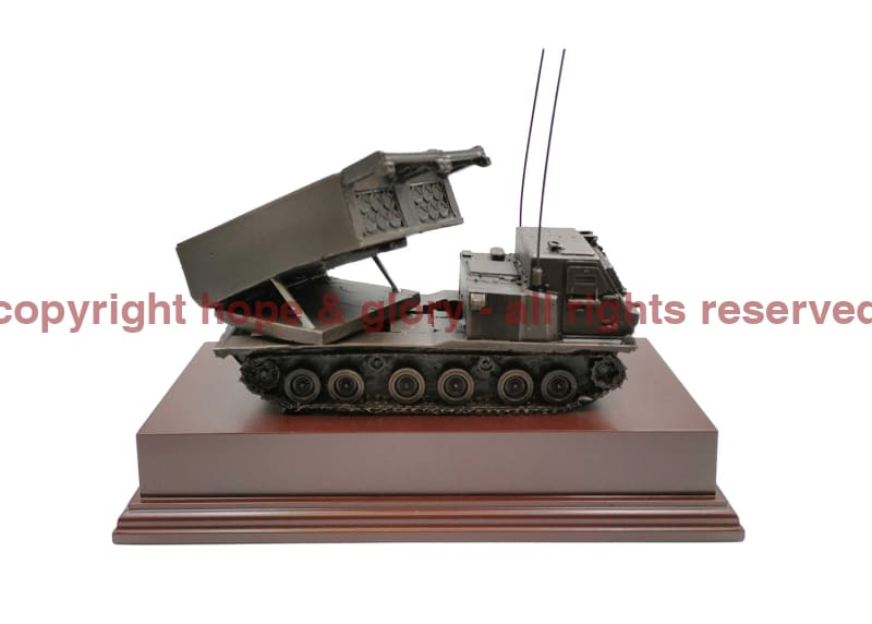 MLRS Weapon System in Cold Cast Bronze
