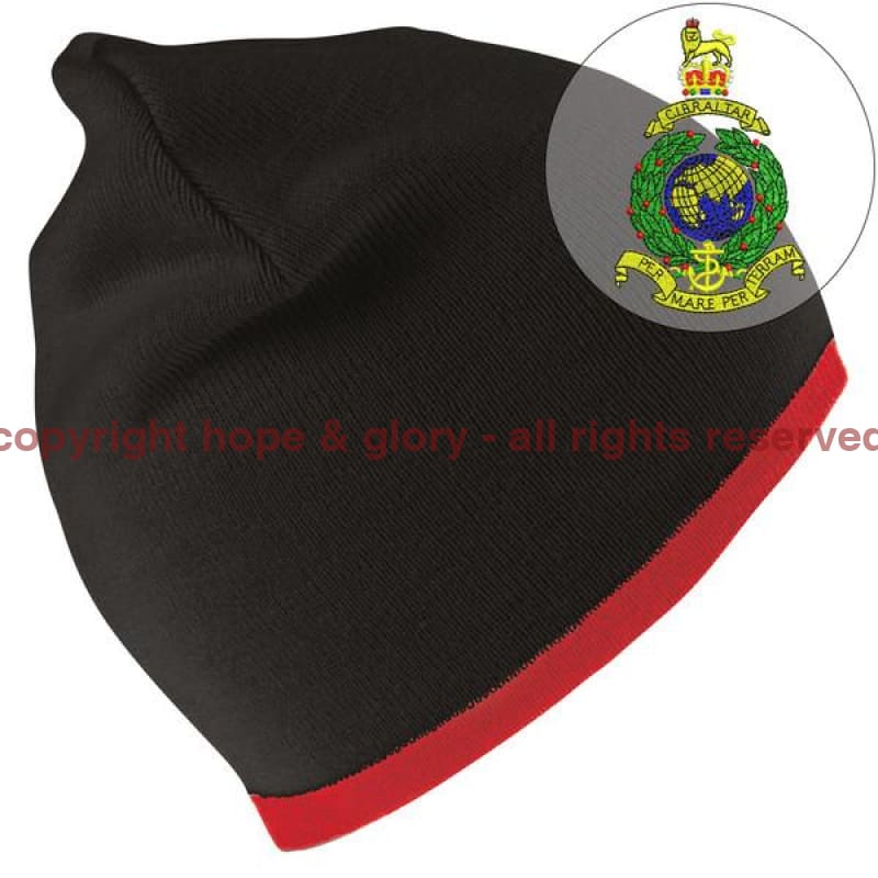 Royal Marines Commando Embroidered Beanie